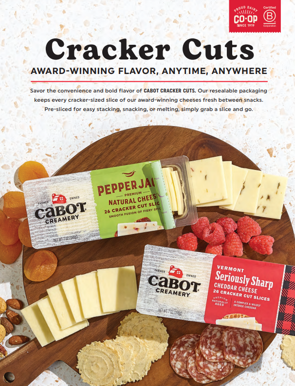 Cracker Cuts 7oz Sell Sheet – Agri-Mark, Inc. Corporate Fulfillment