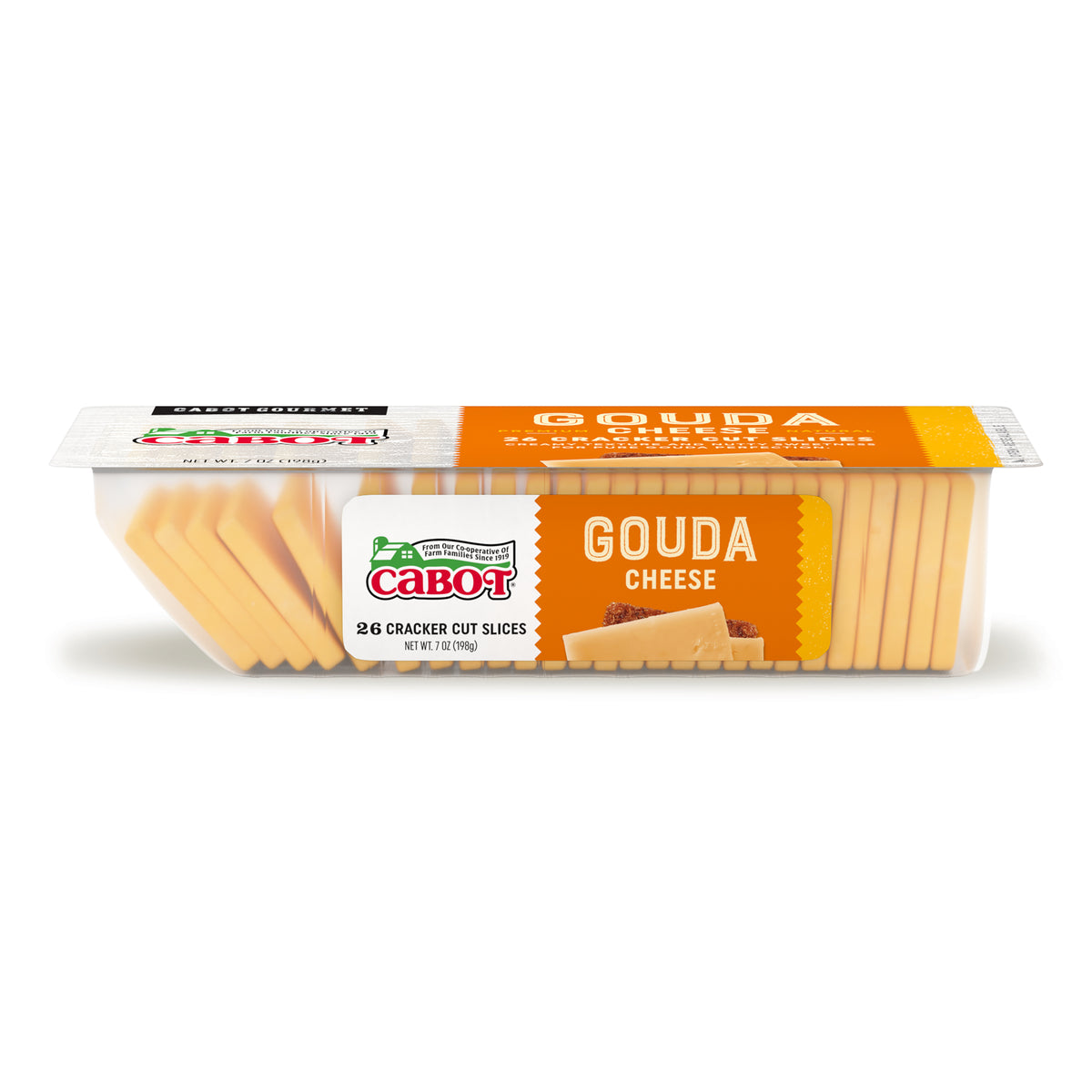 Cabot Gouda Cheese Cracker Cuts, 7oz – Agri-Mark, Inc. Corporate ...