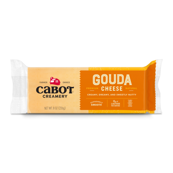 Cabot Gouda Cheese, 8oz – Agri-Mark, Inc. Corporate Fulfillment