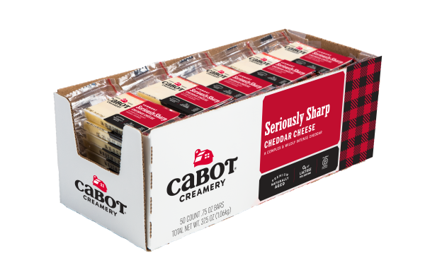 Seriously Sharp Cheddar Cheese Snacks, 50 ct (order by full cases only ...