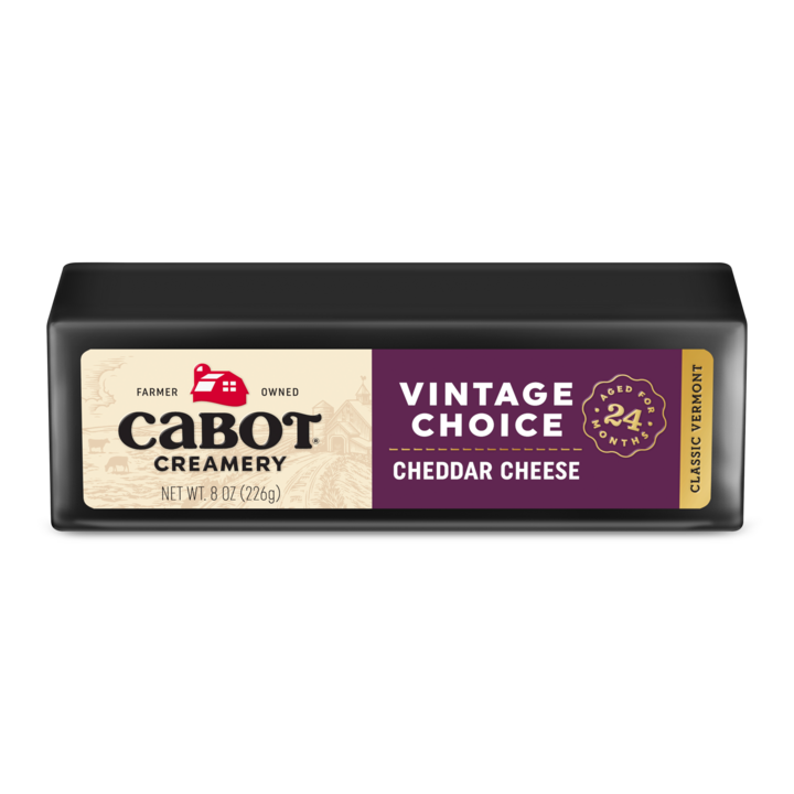 Cabot Vintage White Cheddar Bar, 8oz – Agri-Mark, Inc. Corporate ...