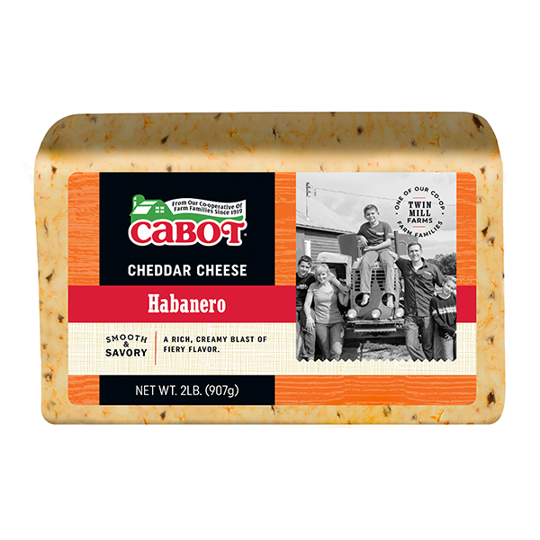 Habanero Cheddar Brick, 2lb – Agri-Mark, Inc. Corporate Fulfillment