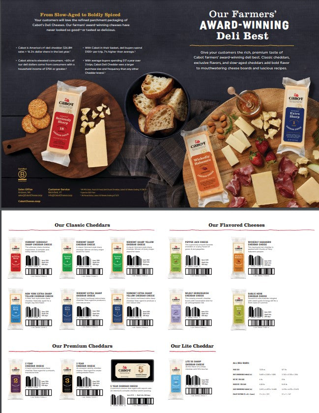 Deli Bar Sell Sheet – Agri-Mark, Inc. Corporate Fulfillment