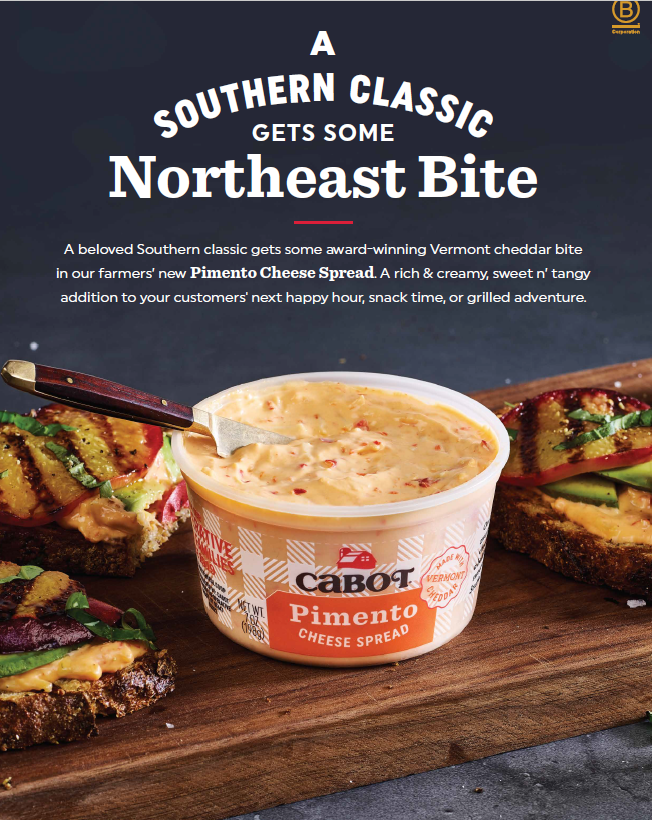 Pimento Cheese Sell Sheet – Agri-Mark, Inc. Corporate Fulfillment