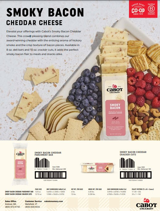 Smoky Bacon Sell Sheet – Agri-Mark, Inc. Corporate Fulfillment