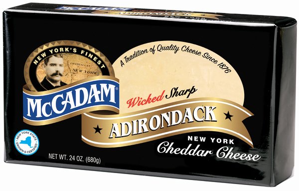 McCadam Adirondack Reserve Cheddar Bar, 24oz – Agri-Mark, Inc ...